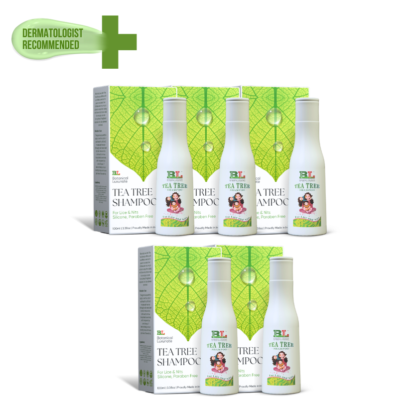 Tea Tree Anti-Lice & Nits Shampoo Family Pack – Botanical Luxuriate
