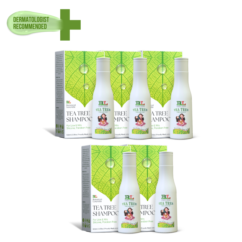 Tea Tree Anti-Lice & Nits Shampoo Family Pack – Botanical Luxuriate