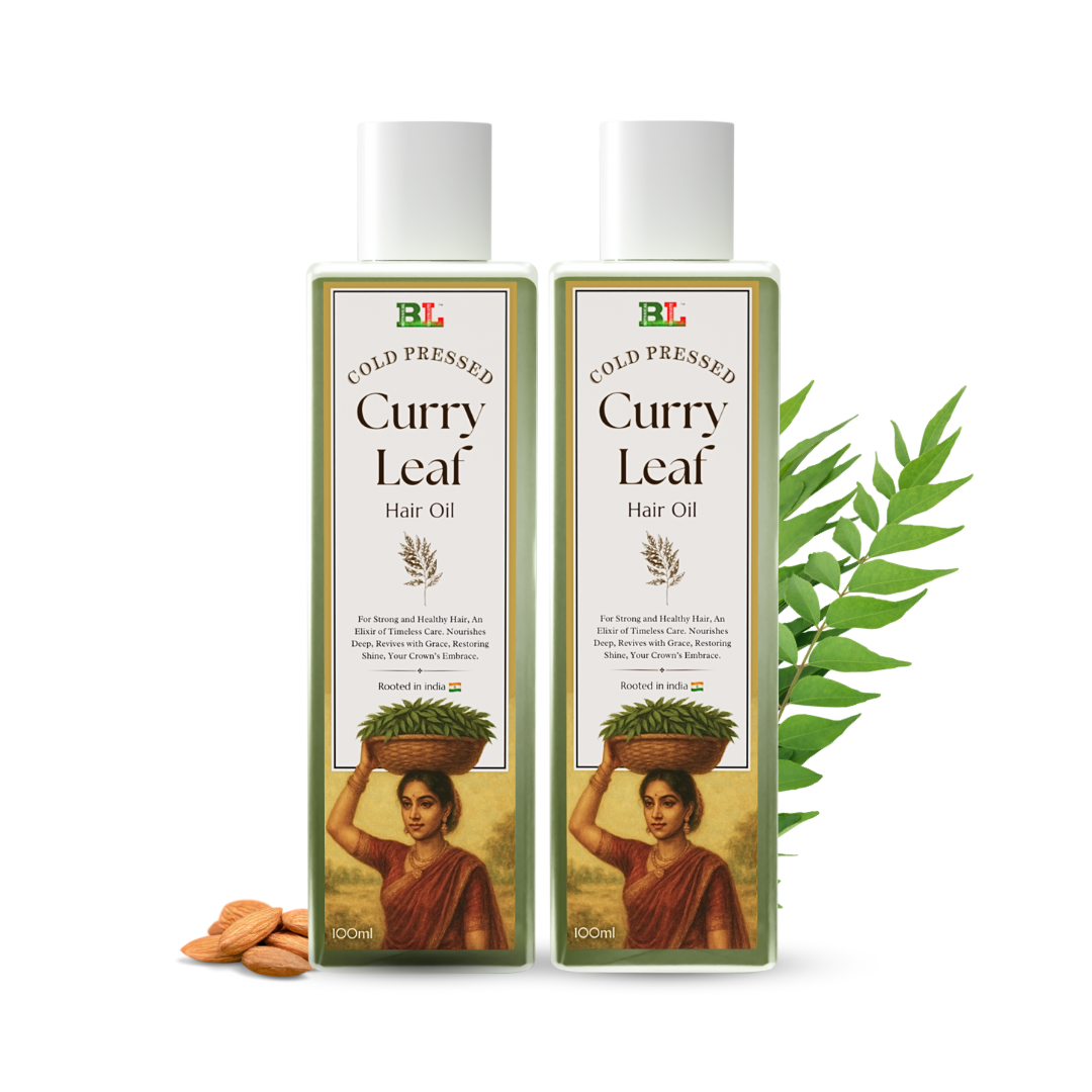 Botanical Luxuriate Cold Pressed Hair Growth Oil - Curry Leaf Oil 200ml